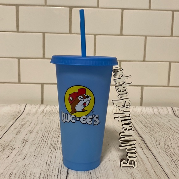 BUC-EE'S | Dining | Bucees Gas Station Blue Color Changing Reusable ...
